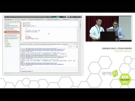 Spring IO Talk Spring Roo Preview From Spring I O Class Central