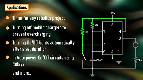 Adjustable Delay On Off Timer Circuit