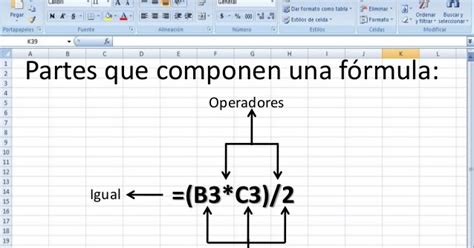 Formulas Y Funciones De Excel Formulas Y Funciones De Excel