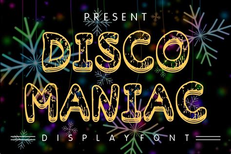 Disco Maniac Font by riki.studio · Creative Fabrica