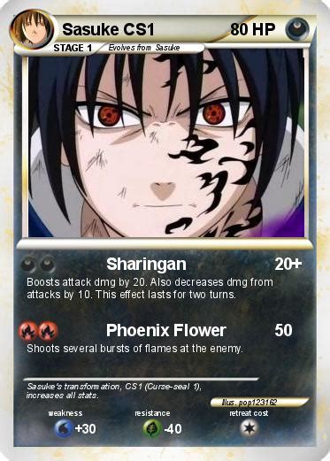 Pokémon Sasuke Cs1 1 1 Sharingan My Pokemon Card