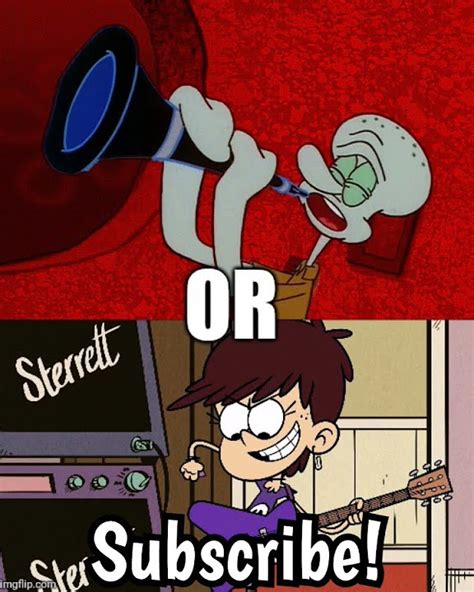 Who Is A Better Musician Squidward Tentacles Or Luna Loud Youtube