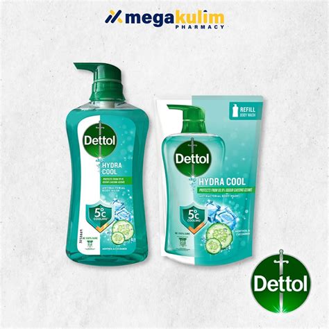 Dettol Shower Gel Hydra Cool 800ml950ml Shopee Malaysia