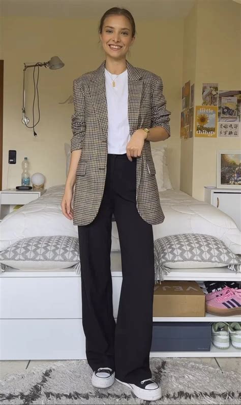 Plaid Blazer Outfits That Instantly Make You Look Polished And Fashion