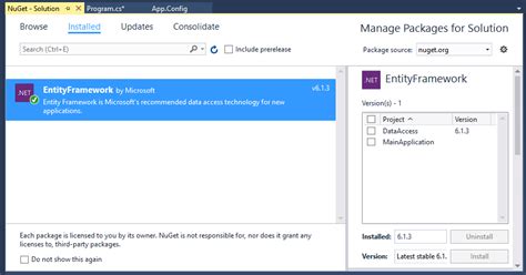 Jan David Narkiewicz Developer C Entity Framework Project And Connection String Management