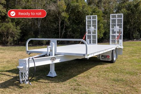 Single Axle Semi Trailers For Sale In Australia Fwr
