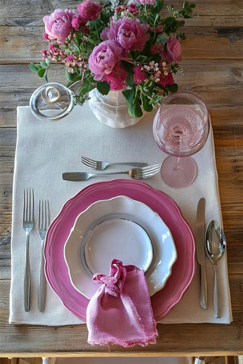 Pink Table Setting Ideas You Ll Want To Recreate