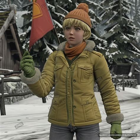 Ai创作图冬季人物着装 黄色的外套 冬季常服 手套棉袄小铃铛 黄色夹克衫 3d冬 休闲的冬天穿的 Jacket的 黄色高领毛衣 寒冬撮罗子 防寒措施 羽绒服美少妇 保暖防寒 大橘色手套 寒冷