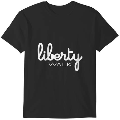 Liberty Walk Logo Liberty Walk Cursive Logo T Shirts Id 12748745 By