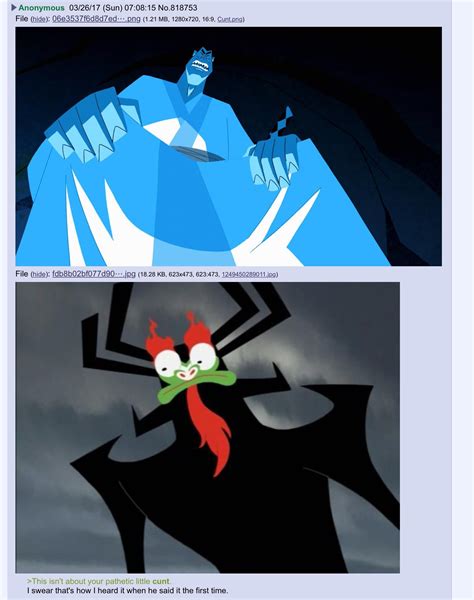 You Heard It Too Dont Lie To Me Samurai Jack Know Your Meme
