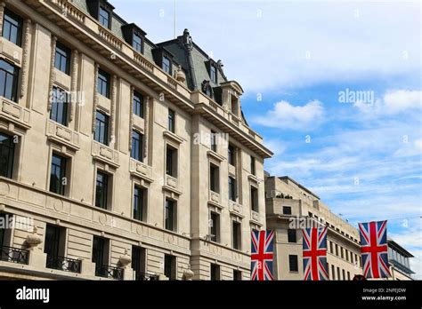 Regent Street London Uk Old Architecture Famous Streets Of London