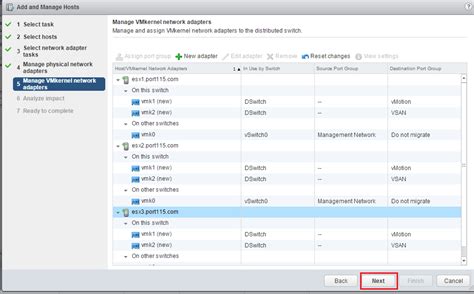 Nested Home Lab Part Creating Vmkernel Ports Port