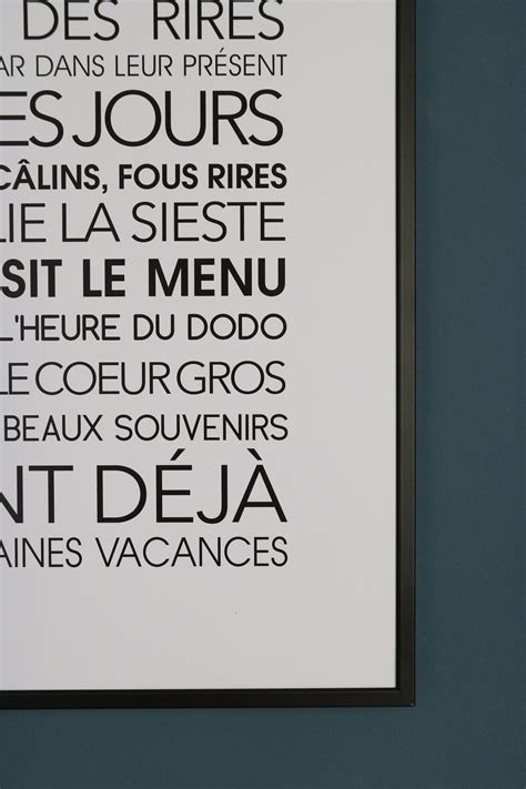 Affiche Exclusive Chez Papi Et Mamie Etsy France