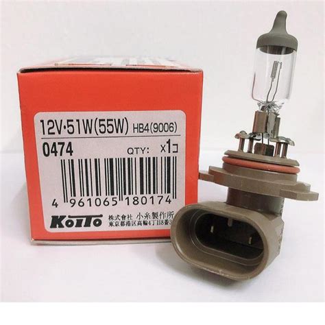 Koito Halogen 9006 Headlight Bulb Made In Japan Darazpk