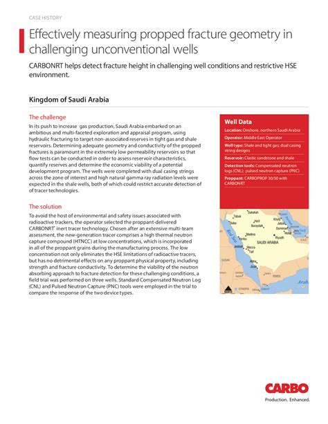 Effectively Measuring Propped Fracture Geometry In Challengi