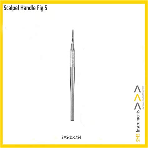 Scalpel Handle Fig 5 Dental Instruments Nazmed SMS Malaysia