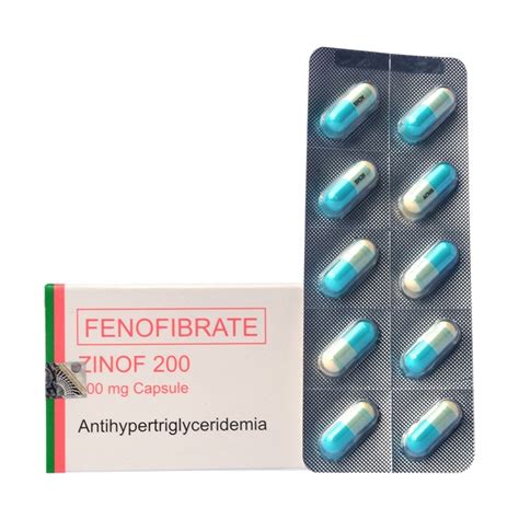 Zinof Zinof Fenofibrate 200mg Sold Per Piece [prescription Required] Watsons Philippines