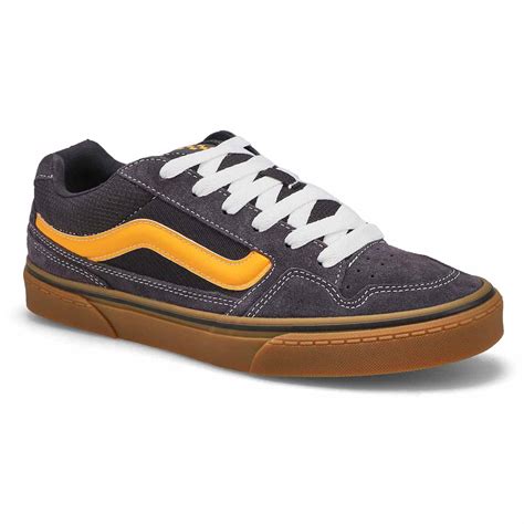 Vans Men S Caldrone Lace Up Sneaker Navy SoftMoc