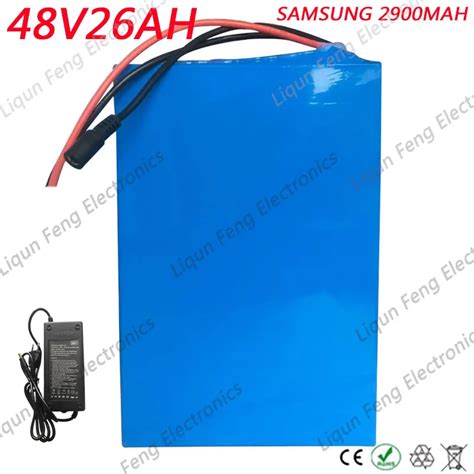 Eu Us No Tax 48v 2000w Battery 48v 26ah Electric Bike Lithium Battery