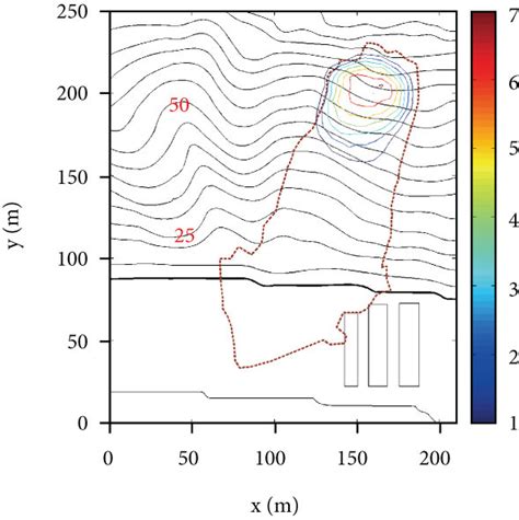 Initial Moment Of The Landslide Movement Download Scientific Diagram