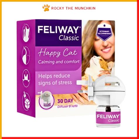 Feliway Classic Plug In Diffuser Refill 48 Ml 30 Day Starter Kit 30 Day Refill 48ml