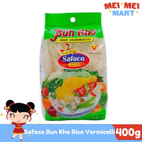 Safoco Bun Kho Rice Vermicelli 400g Lazada Ph
