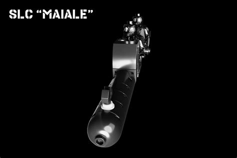 Slc “maiale” Manned Torpedo 2x Frogmen