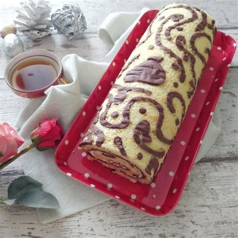 ROTOLO DOLCE CON DECORI SENZA GLUTINE Cucina Con Cinzia