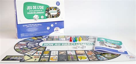 Jeu de l Oie Non Au Harcèlement La Ligue de l enseignement des