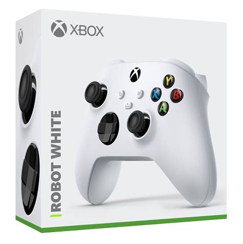 Xbox Wireless Controller - Robot White | PC, Xbox Series X, Xbox One ...