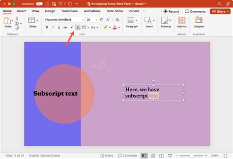 How To Apply Superscript And Subscript In Powerpoint Plus