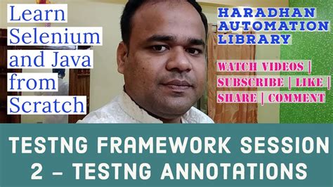 Testng 2 Testng Annotations Youtube