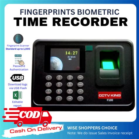 Fingerprint Biometric With Excel Report Fingerprint And Password
