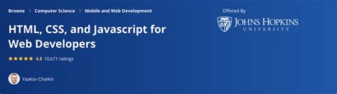 The Top Courses For Front End Developers