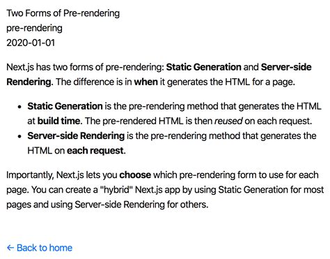 Pages Router：渲染 Markdown Nextjs 框架