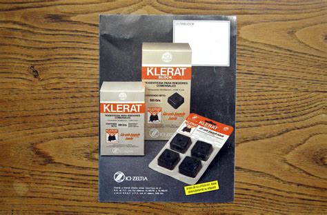 Klerat Block De Ici Zeltia Un Solo Bocado Basta El Desinsectador Y Desratizador