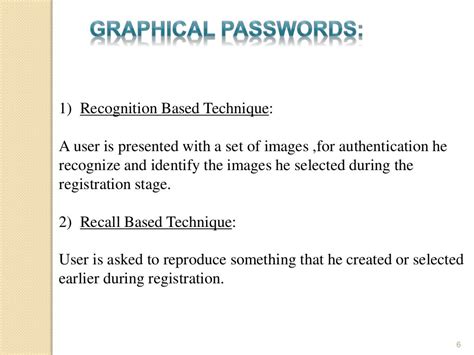 graphical password authentication