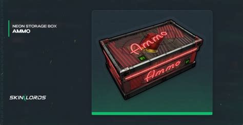 All Neon Storage Box Skins In Rust Skinlords