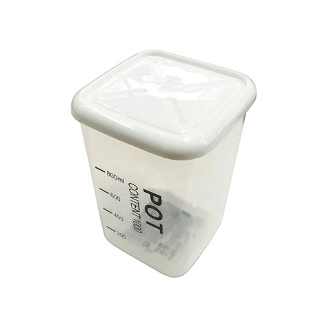 Pote Graduado Quadrado Para Mantimentos Ml Daiso
