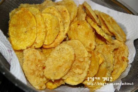 달큰고소한 고구마튀김