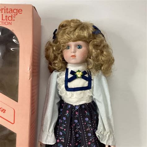 The Heritage Mint Ltd Collection Porcelain Doll Allison 40cms