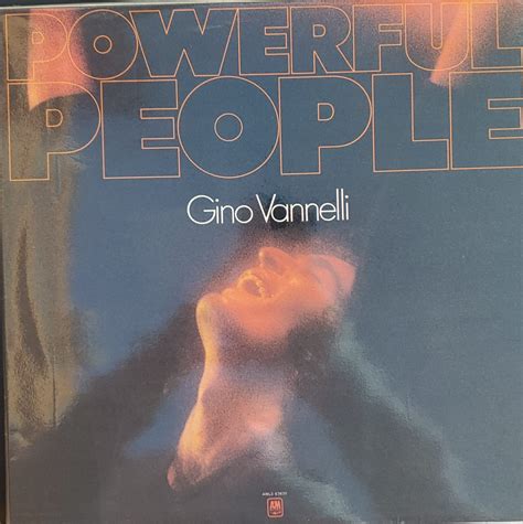 Gino Vannelli Powerful People Recordmad New And Used Vinyl Records
