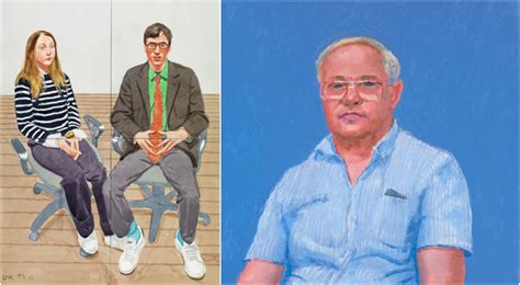 데이비드 호크니가 그린 해리 스타일스의 모습은 Heypop