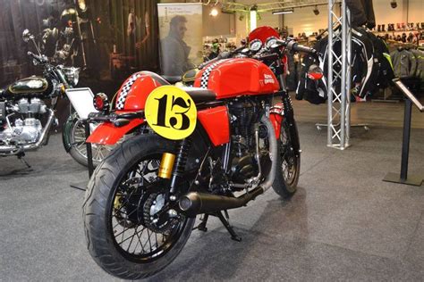 Umgebautes Motorrad Royal Enfield Continental GT Von Motospeed Bonsack
