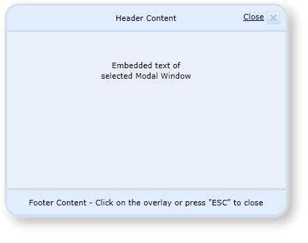 Web Modal Windows Builder By Likno Create JQuery Modal Windows Dialogs Popups Easily