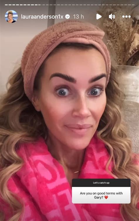 Pregnant Laura Anderson Opens Up About Gary Lucy Split The Standard