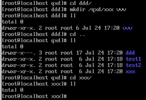 Linux中 Mkdir 创建文件夹命令 Uncle Qi 博客园