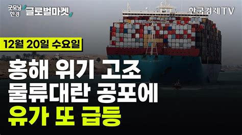 🔴1220 당잠사 3대지수 52주 신고가 또 경신 메타·넷플릭스·아마존 52주 신고가 홍해 위기 고조에 유가 또