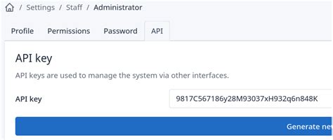 Bug Staff Member Details Wont Report The Correct Api Key · Issue