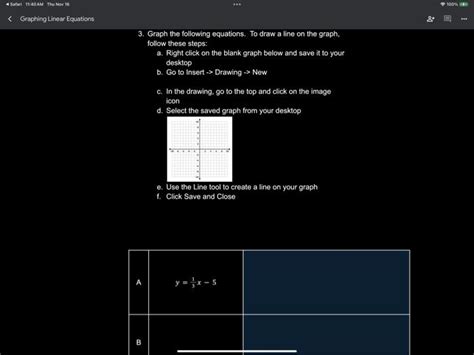 Solved Graph The Following Equations To Draw A Line On Chegg